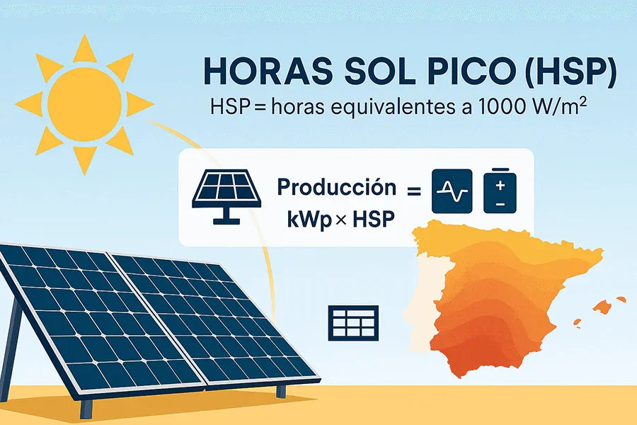 Horas Sol Pico (HSP): explicado fácil y ejemplos prácticos – Aurensol