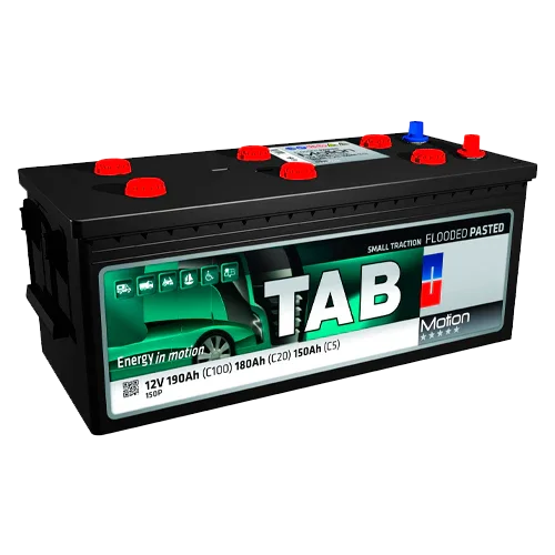 TAB Motion Battery 12V 190Ah 150P flat plate cycle – Aurensol